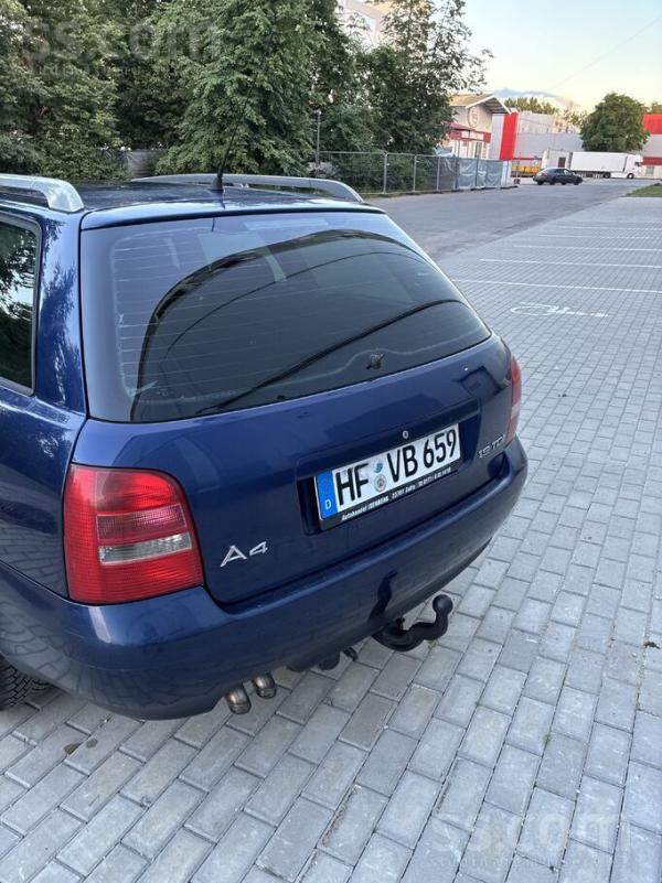 Синий Ауди А4 2000 в Рига, объемом двигателя 1.90 л и пробегом 375 тыс. км за 2550 €, фото 10 на AUTOMOTO.COM.LV