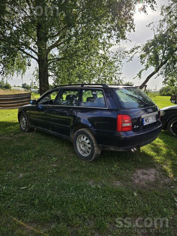 Blue Audi A4 2000 in Dobele, with an engine capacity of 1.90 L and mileage of 344 thousand km for 500 €, photo 3 on AUTOMOTO.COM.LV