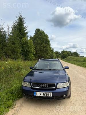 Blue Audi A4 2000 in Rezekne, with an engine capacity of 1.90 L and mileage of 437 thousand km for 580 €, photo  on AUTOMOTO.COM.LV