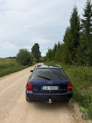 Blue Audi A4 2000 in Rezekne, with an engine capacity of 1.90 L and mileage of 437 thousand km for 580 €, photo 3 on AUTOMOTO.COM.LV