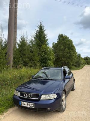 Blue Audi A4 2000 in Rezekne, with an engine capacity of 1.90 L and mileage of 437 thousand km for 580 €, photo 6 on AUTOMOTO.COM.LV