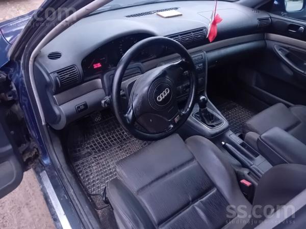 Blue Audi A4 2000 in Rezekne, with an engine capacity of 1.90 L and mileage of 437 thousand km for 580 €, photo 6 on AUTOMOTO.COM.LV