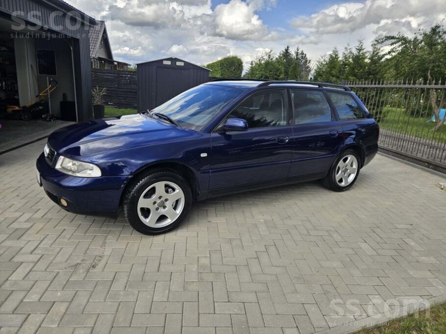 Blue Audi A4 2000 in Riga, with an engine capacity of 1.90 L and mileage of 325 thousand km for 2490 €, photo 6 on AUTOMOTO.COM.LV