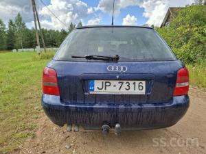 Blue Audi A4 2000 in Aluksne, with an engine capacity of 1.90 L and mileage of 534 thousand km for 1200 €, photo 6 on AUTOMOTO.COM.LV