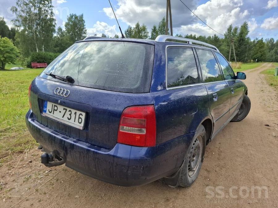 Blue Audi A4 2000 in Aluksne, with an engine capacity of 1.90 L and mileage of 534 thousand km for 1200 €, photo 7 on AUTOMOTO.COM.LV