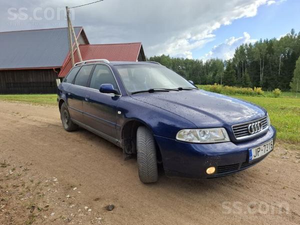 Синий Ауди А4 2000 в Алуксне, объемом двигателя 1.90 л и пробегом 534 тыс. км за 1200 €, фото 8 на AUTOMOTO.COM.LV