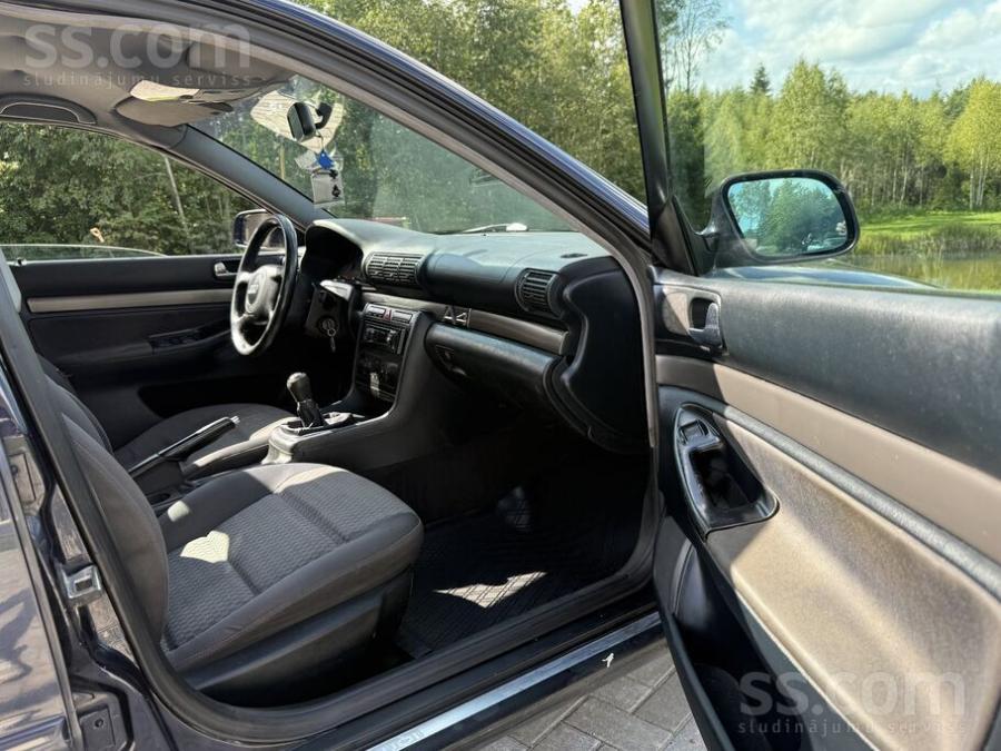 Blue Audi A4 2000 in Cesis, with an engine capacity of 1.90 L and mileage of 470 thousand km for 1250 €, photo 8 on AUTOMOTO.COM.LV