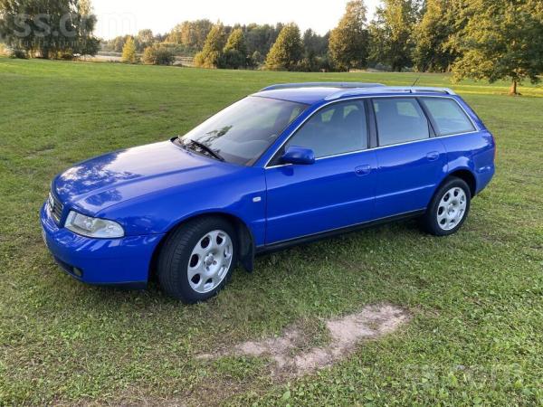 Blue Audi A4 2000 in Ludza, with an engine capacity of 1.90 L and mileage of 0 thousand km for 2600 €, photo 3 on AUTOMOTO.COM.LV