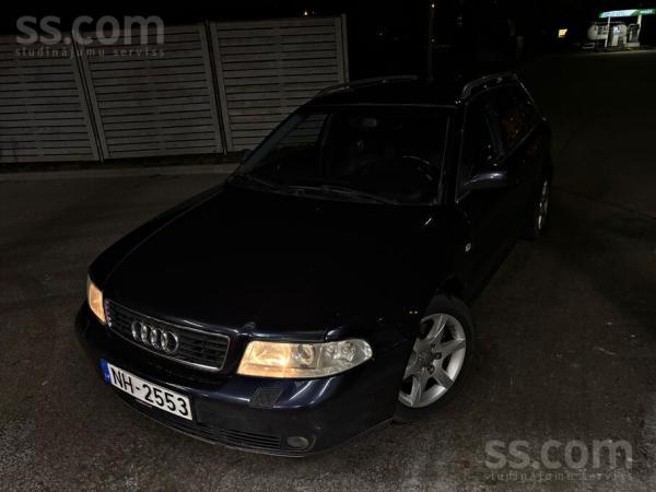 Zils Audi A4 2001 Daugavpils, ar dzinēja tilpumu 1.90 L un nobraukumu 0 tūkst. km par 2150 €, foto 1 vietnē AUTOMOTO.COM.LV