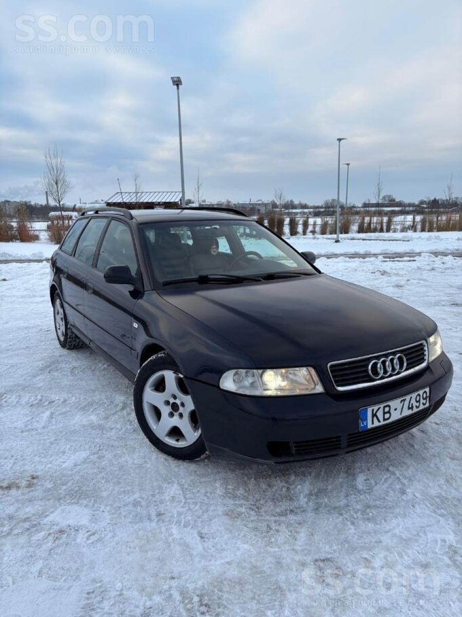 Blue Audi A4 2001 in Jelgava, with an engine capacity of 1.90 L and mileage of 494 thousand km for 1500 €, photo 1 on AUTOMOTO.COM.LV