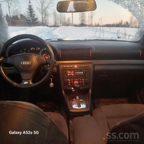 Blue Audi A4 2001 in Daugavpils, with an engine capacity of 1.90 L and mileage of 402 thousand km for 900 €, photo 3 on AUTOMOTO.COM.LV