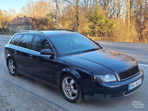 Blue Audi A4 2001 in Mazeikiai, with an engine capacity of 1.90 L and mileage of 269 thousand km for 2600 €, photo 4 on AUTOMOTO.COM.LV