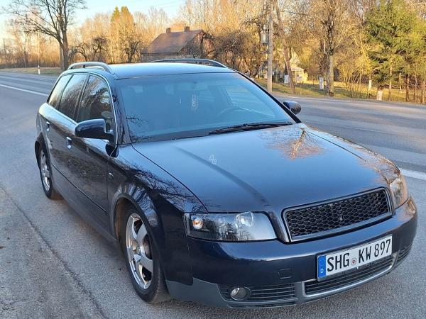 Blue Audi A4 2001 in Mazeikiai, with an engine capacity of 1.90 L and mileage of 269 thousand km for 2600 €, photo 5 on AUTOMOTO.COM.LV