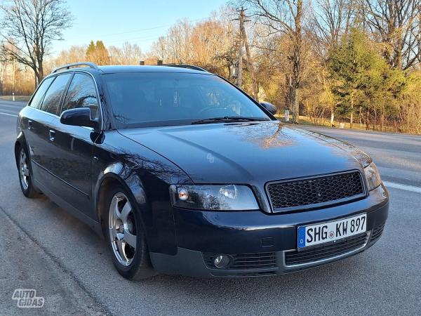Blue Audi A4 2001 in Mazeikiai, with an engine capacity of 1.90 L and mileage of 269 thousand km for 2600 €, photo 6 on AUTOMOTO.COM.LV