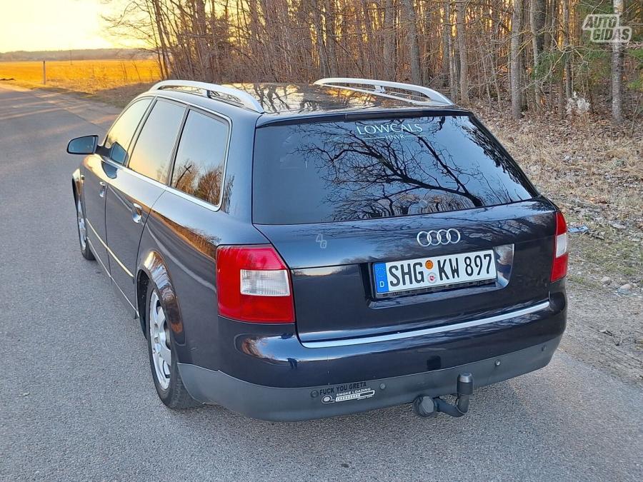Zils Audi A4 2001 Mažeikiai, ar dzinēja tilpumu 1.90 L un nobraukumu 269 tūkst. km par 2600 €, foto 10 vietnē AUTOMOTO.COM.LV