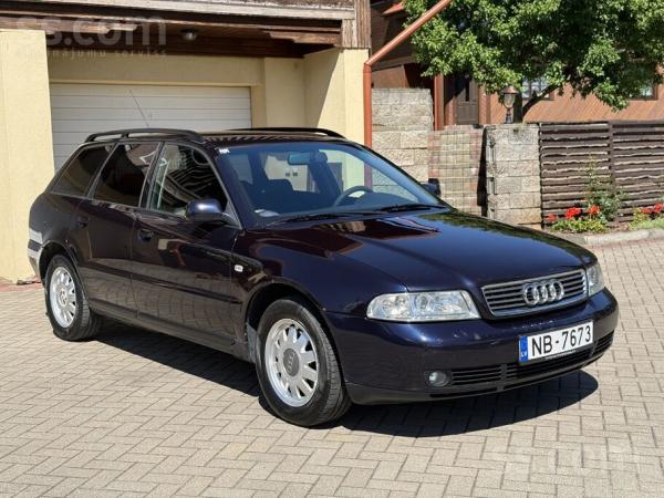 Синий Ауди А4 2001 в Валмиера, объемом двигателя 1.90 л и пробегом 385 тыс. км за 1790 €, фото 1 на AUTOMOTO.COM.LV