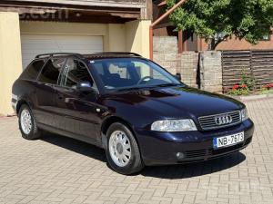 Zils Audi A4 2001 Valmiera, ar dzinēja tilpumu 1.90 L un nobraukumu 385 tūkst. km par 1790 €, foto  vietnē AUTOMOTO.COM.LV