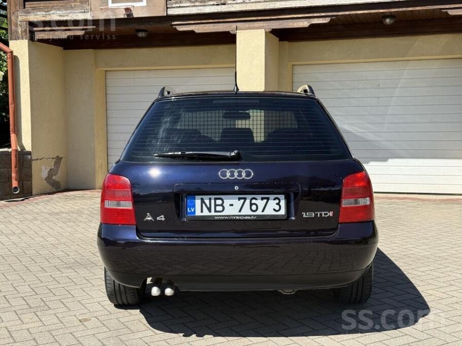 Zils Audi A4 2001 Valmiera, ar dzinēja tilpumu 1.90 L un nobraukumu 385 tūkst. km par 1790 €, foto 6 vietnē AUTOMOTO.COM.LV