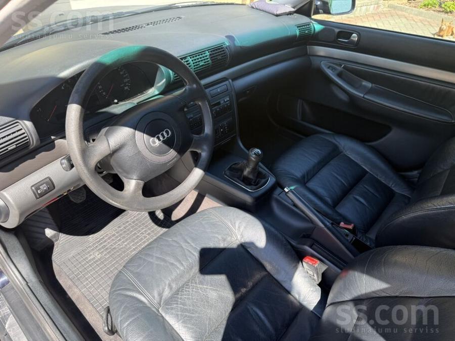 Zils Audi A4 2001 Valmiera, ar dzinēja tilpumu 1.90 L un nobraukumu 385 tūkst. km par 1790 €, foto 9 vietnē AUTOMOTO.COM.LV