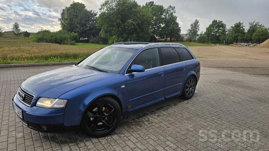 Zils Audi A4 2001 Saldus, ar dzinēja tilpumu 1.90 L un nobraukumu 502 tūkst. km par 1000 €, foto 1 vietnē AUTOMOTO.COM.LV