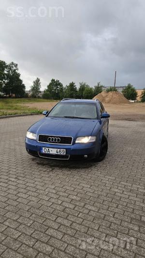 Zils Audi A4 2001 Saldus, ar dzinēja tilpumu 1.90 L un nobraukumu 502 tūkst. km par 1000 €, foto 3 vietnē AUTOMOTO.COM.LV