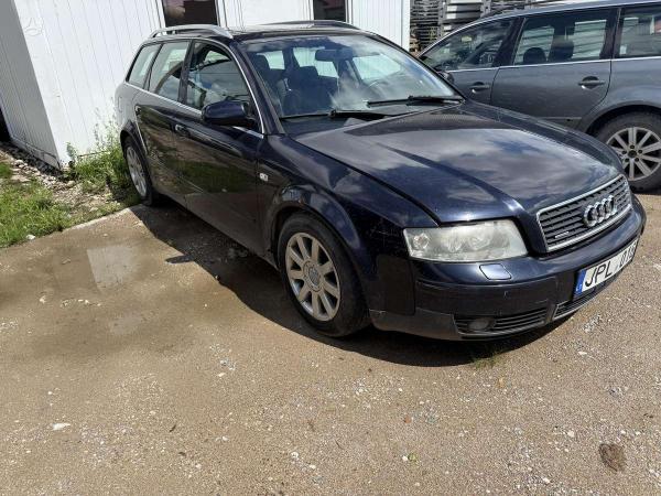 Blue Audi A4 2001 in Kaunas, with an engine capacity of 2.50 L and mileage of 255 thousand km for 500 €, photo 1 on AUTOMOTO.COM.LV