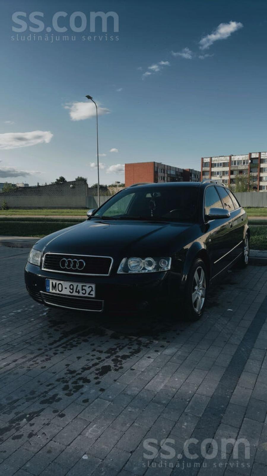 Blue Audi A4 2001 in Rezekne, with an engine capacity of 1.90 L and mileage of 407 thousand km for 1800 €, photo 1 on AUTOMOTO.COM.LV