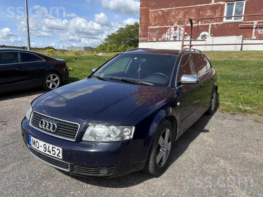 Blue Audi A4 2001 in Rezekne, with an engine capacity of 1.90 L and mileage of 408 thousand km for 1600 €, photo 4 on AUTOMOTO.COM.LV