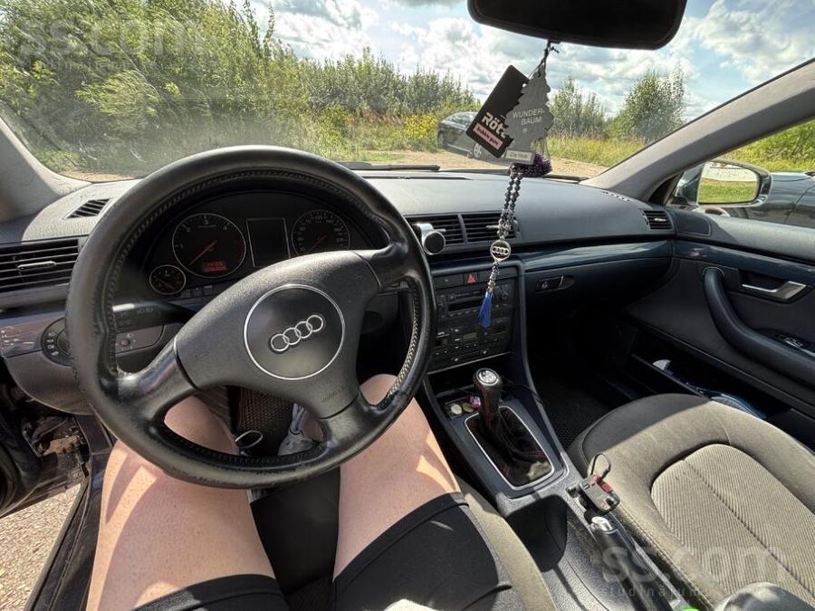Blue Audi A4 2001 in Rezekne, with an engine capacity of 1.90 L and mileage of 408 thousand km for 1600 €, photo 6 on AUTOMOTO.COM.LV
