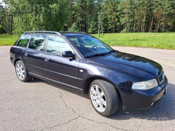 Синий Ауди А4 2001 в Рига, объемом двигателя 1.80 л и пробегом 319 тыс. км за 1500 €, фото 3 на AUTOMOTO.COM.LV