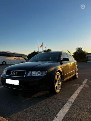 Blue Audi A4 2001 in Vilnius, with an engine capacity of 2.50 L and mileage of 257 thousand km for 900 €, photo 11 on AUTOMOTO.COM.LV