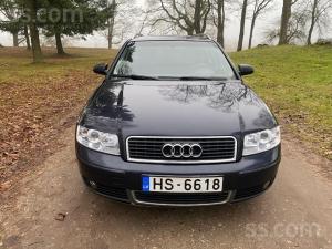 Blue Audi A4 2002 in Jelgava, with an engine capacity of 1.90 L and mileage of 378 thousand km for 1850 €, photo 2 on AUTOMOTO.COM.LV