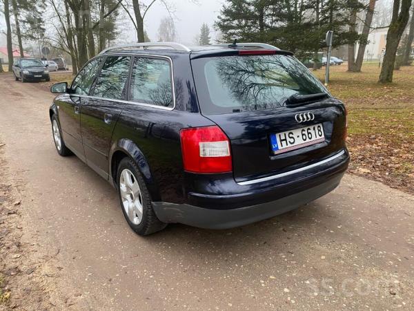 Zils Audi A4 2002 Jelgava, ar dzinēja tilpumu 1.90 L un nobraukumu 378 tūkst. km par 1850 €, foto 4 vietnē AUTOMOTO.COM.LV