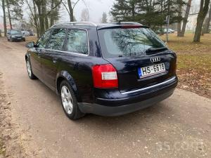 Blue Audi A4 2002 in Jelgava, with an engine capacity of 1.90 L and mileage of 378 thousand km for 1850 €, photo 4 on AUTOMOTO.COM.LV