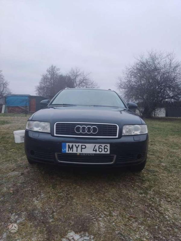 Zils Audi A4 2002 Viļņa, ar dzinēja tilpumu 1.90 L un nobraukumu 308 tūkst. km par 1600 €, foto 3 vietnē AUTOMOTO.COM.LV