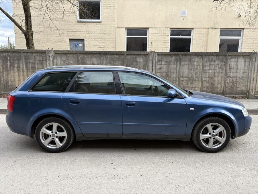 Blue Audi A4 2002 in Pakruojis, with an engine capacity of 1.90 L and mileage of 475 thousand km for 1500 €, photo 3 on AUTOMOTO.COM.LV