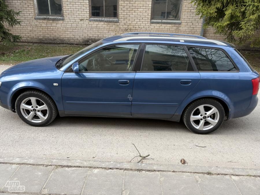 Blue Audi A4 2002 in Pakruojis, with an engine capacity of 1.90 L and mileage of 475 thousand km for 1500 €, photo 4 on AUTOMOTO.COM.LV
