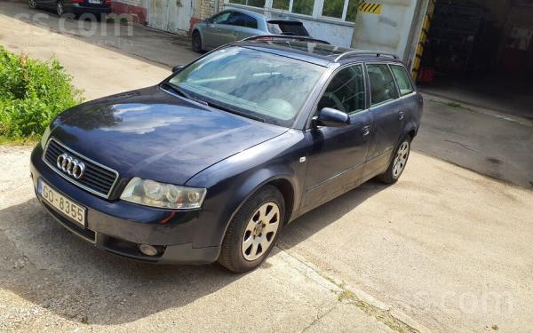 Blue Audi A4 2002 in Riga, with an engine capacity of 1.90 L and mileage of 360 thousand km for 550 €, photo 2 on AUTOMOTO.COM.LV