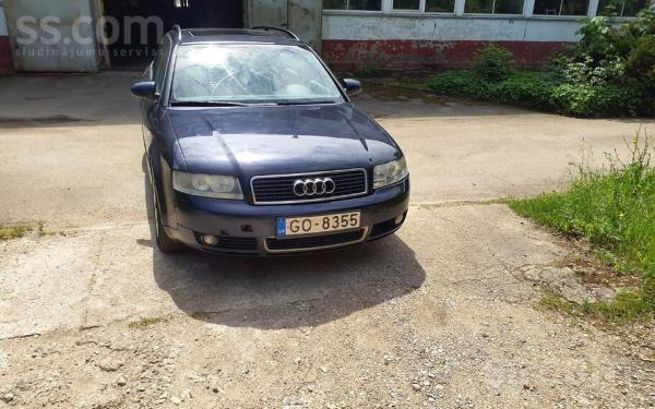 Blue Audi A4 2002 in Riga, with an engine capacity of 1.90 L and mileage of 360 thousand km for 550 €, photo 3 on AUTOMOTO.COM.LV