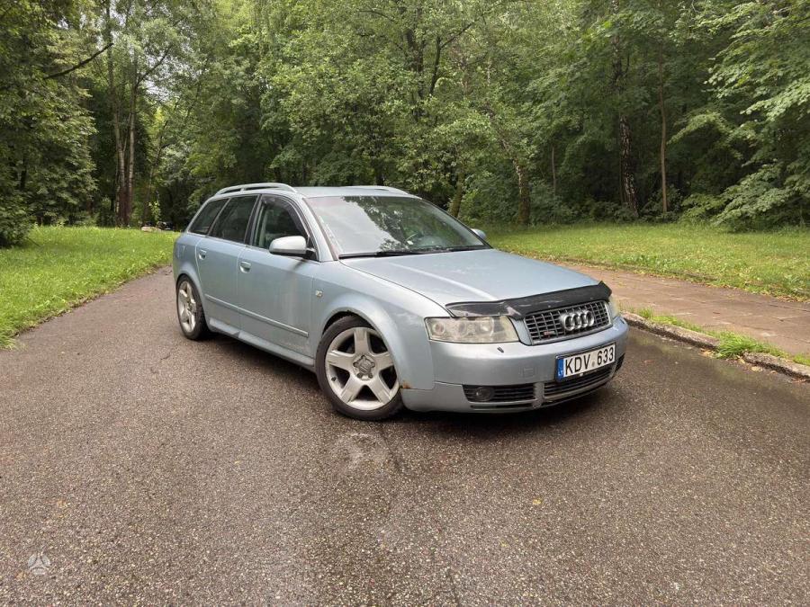 Blue Audi A4 2002 in Vilnius, with an engine capacity of 1.90 L and mileage of 367 thousand km for 1100 €, photo 1 on AUTOMOTO.COM.LV
