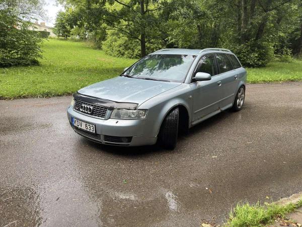 Blue Audi A4 2002 in Vilnius, with an engine capacity of 1.90 L and mileage of 367 thousand km for 1100 €, photo 2 on AUTOMOTO.COM.LV