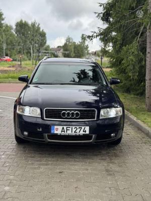 Blue Audi A4 2002 in Vilnius, with an engine capacity of 1.90 L and mileage of 399 thousand km for 1000 €, photo  on AUTOMOTO.COM.LV