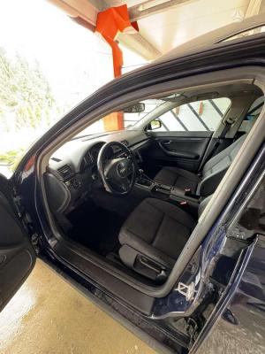 Blue Audi A4 2002 in Vilnius, with an engine capacity of 1.90 L and mileage of 399 thousand km for 1000 €, photo 9 on AUTOMOTO.COM.LV