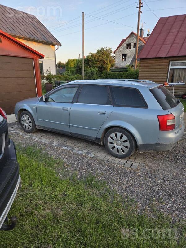 Синий Ауди А4 2002 в Екабпилс, объемом двигателя 1.90 л и пробегом 40 тыс. км за 1500 €, фото 2 на AUTOMOTO.COM.LV
