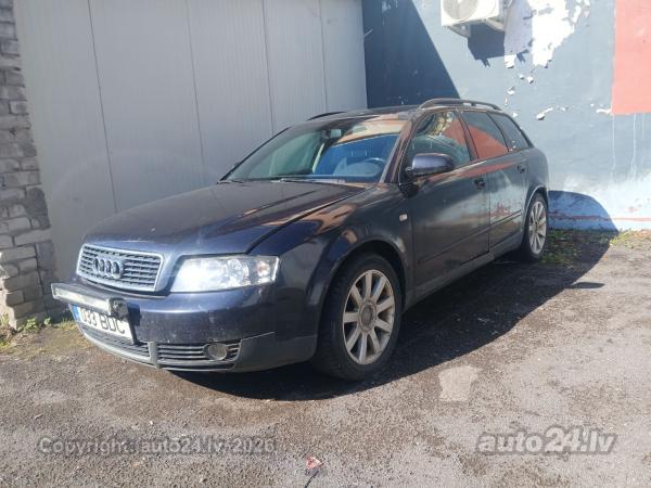 Blue Audi A4 2002 in Tallinn, with an engine capacity of 1.90 L and mileage of 400 thousand km for 650 €, photo 1 on AUTOMOTO.COM.LV