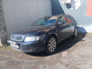 Zils Audi A4 2002 Tallina, ar dzinēja tilpumu 1.90 L un nobraukumu 400 tūkst. km par 650 €, foto  vietnē AUTOMOTO.COM.LV