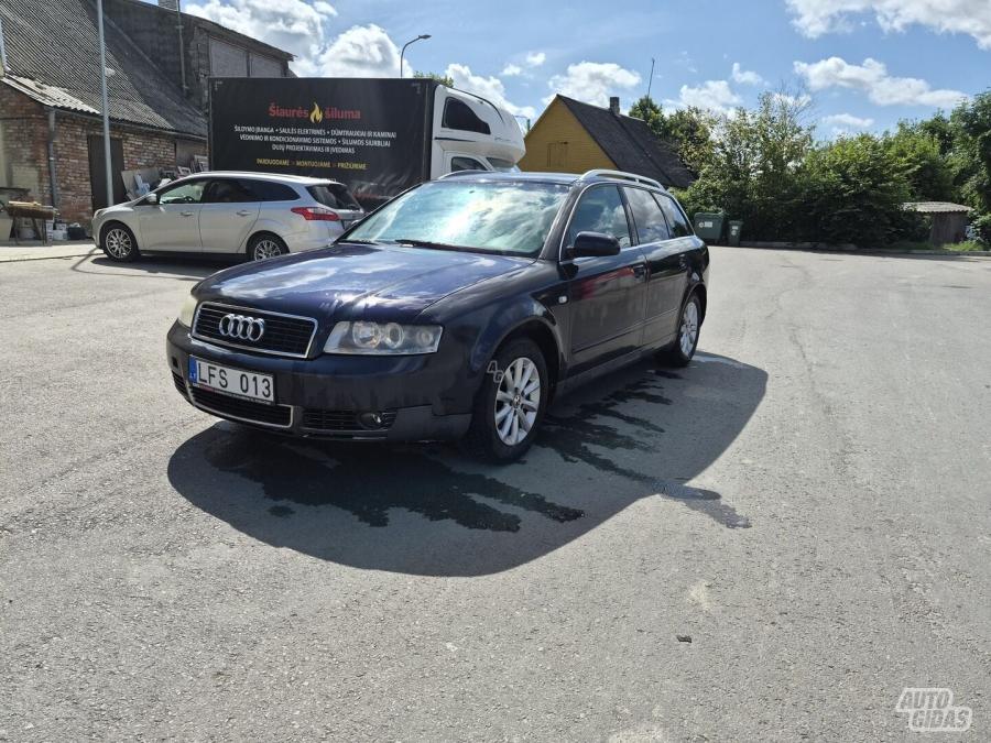 Zils Audi A4 2002 Biržai, ar dzinēja tilpumu 1.90 L un nobraukumu 397 tūkst. km par 850 €, foto 1 vietnē AUTOMOTO.COM.LV