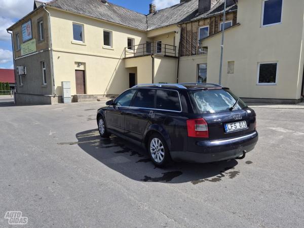 Blue Audi A4 2002 in Birzai, with an engine capacity of 1.90 L and mileage of 397 thousand km for 850 €, photo 5 on AUTOMOTO.COM.LV