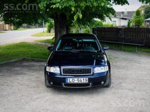 Blue Audi A4 2002 in Riga, with an engine capacity of 1.90 L and mileage of 375 thousand km for 1950 €, photo 3 on AUTOMOTO.COM.LV