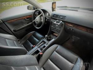 Blue Audi A4 2002 in Riga, with an engine capacity of 1.90 L and mileage of 375 thousand km for 1950 €, photo 8 on AUTOMOTO.COM.LV